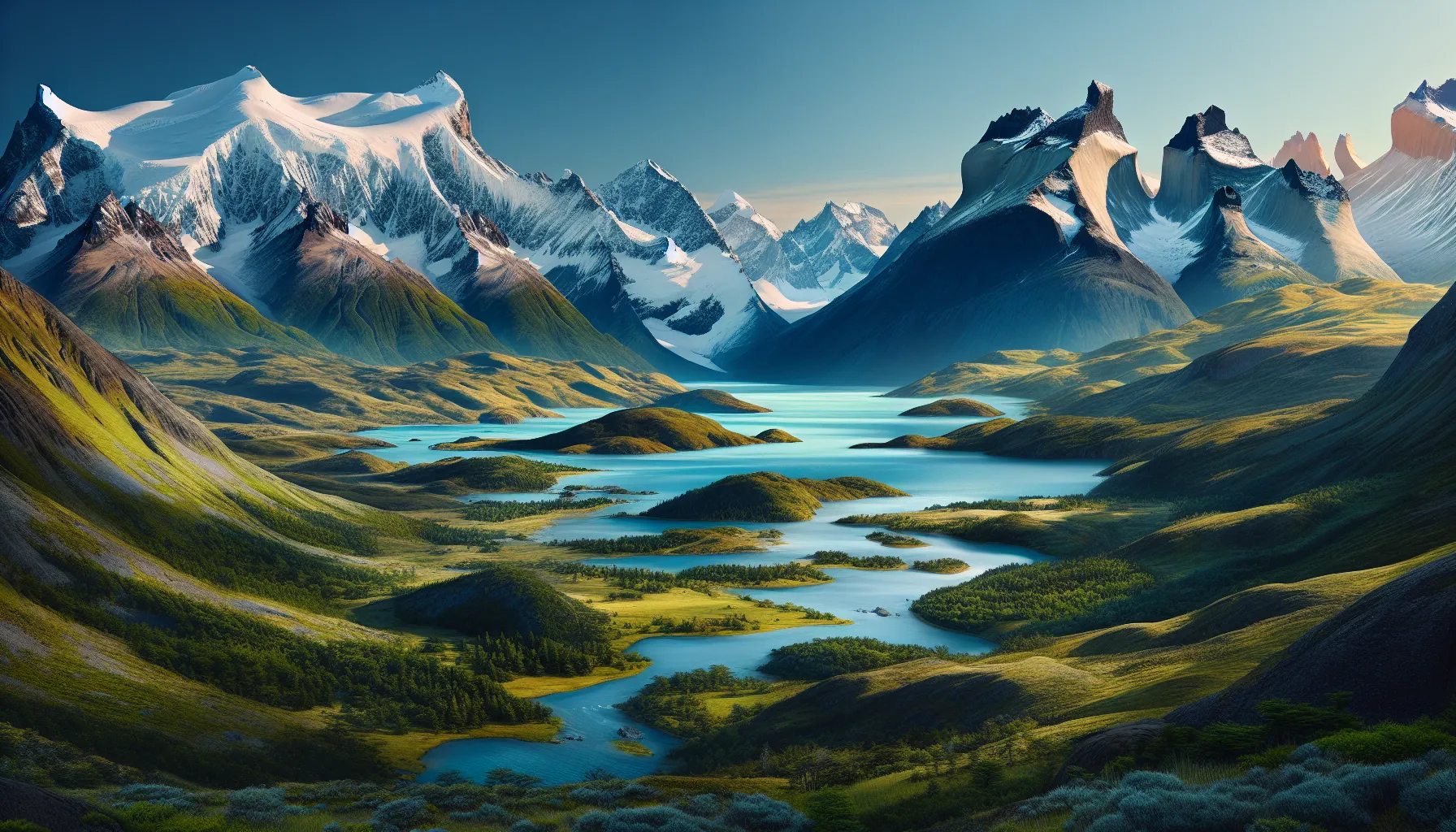 Overview of Patagonia’s geography (Argentinian Patagonia Tierras Del ...